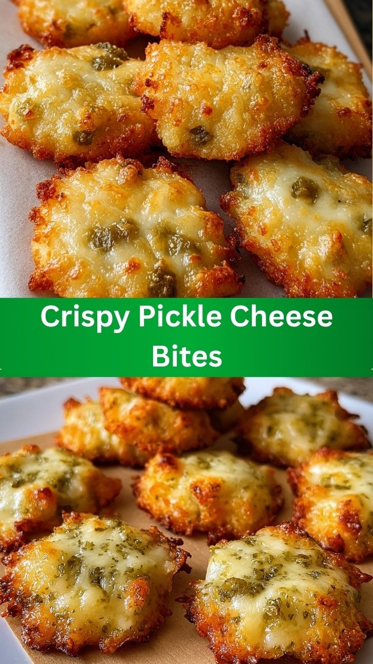 Crispy Pickle Cheese Bites – anarecipes.com