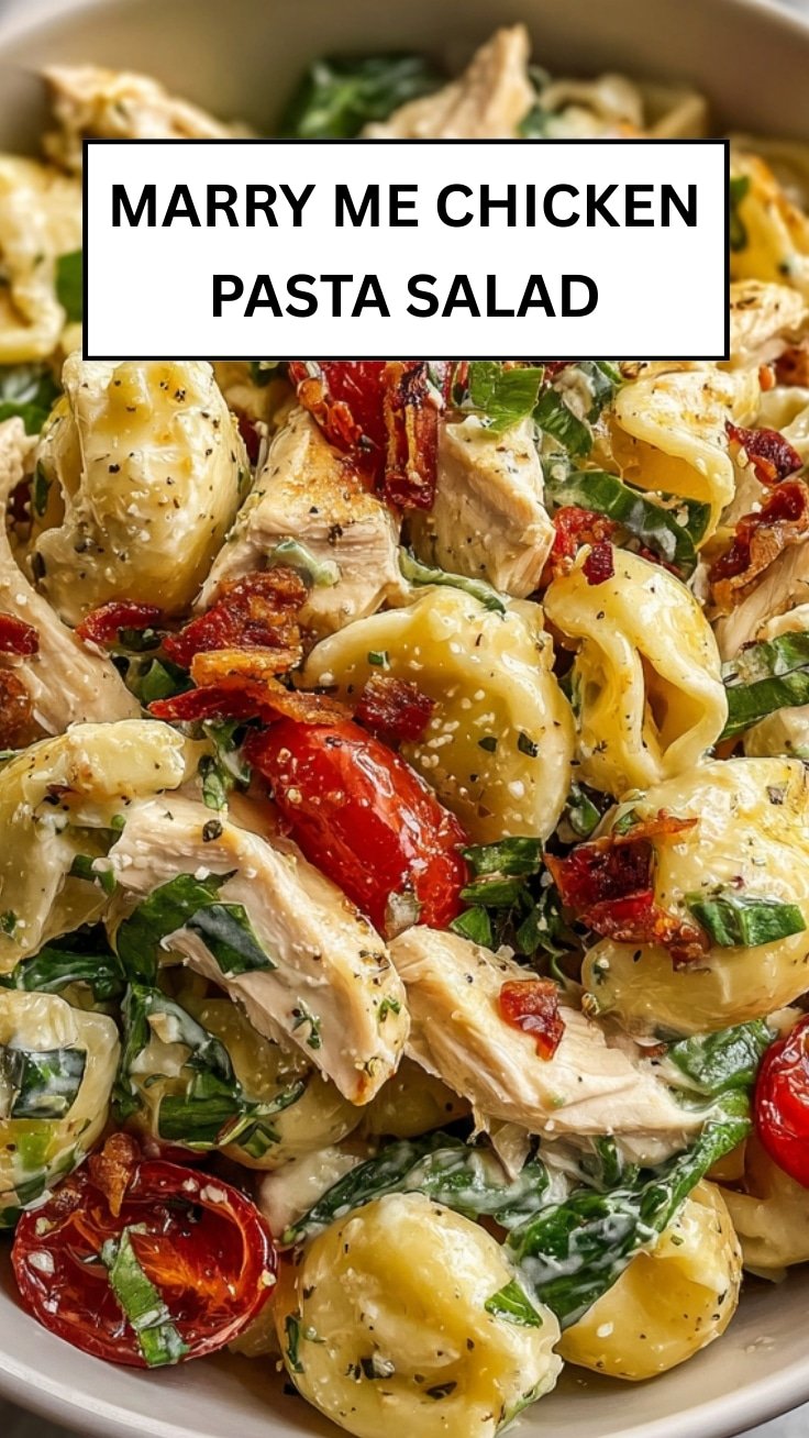 Marry Me Chicken Pasta Salad – anarecipes.com